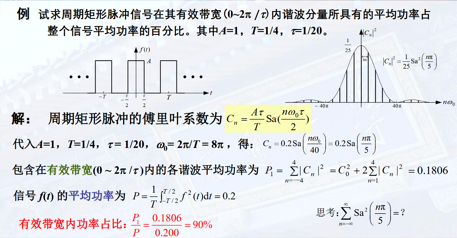 LTI 系统的频域分析 - 数学原理 - Abies's Notebook
